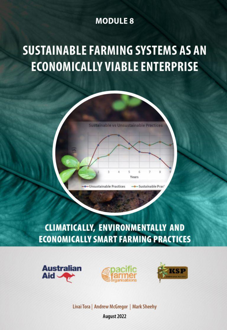 Module 8 | Sustainable Farming Systems as an Economically Viable Enterprise