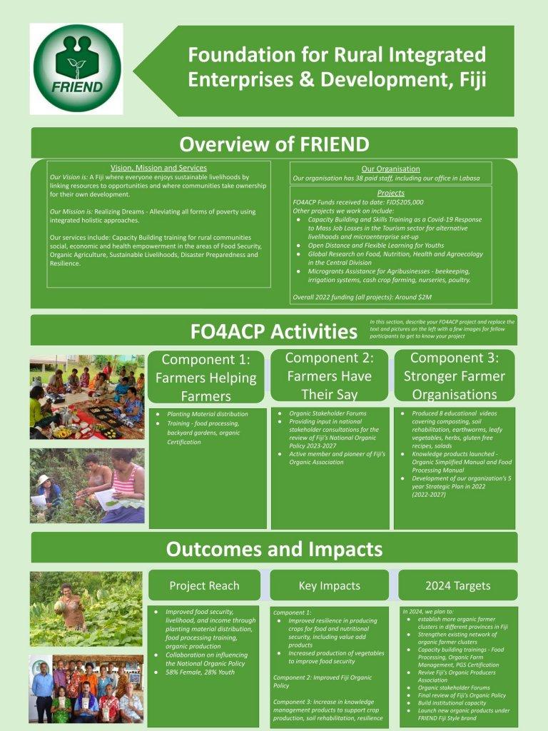 FO4ACP Farmer Organisation Project Profiles - Pacific Farmer Organisations