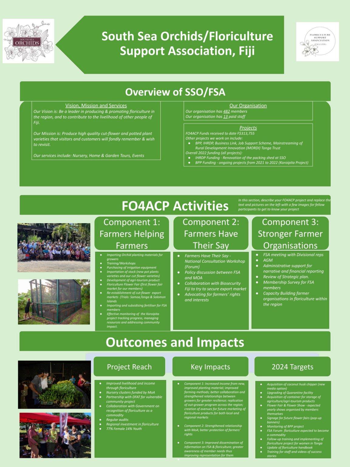 FO4ACP Farmer Organisation Project Profiles - Pacific Farmer Organisations
